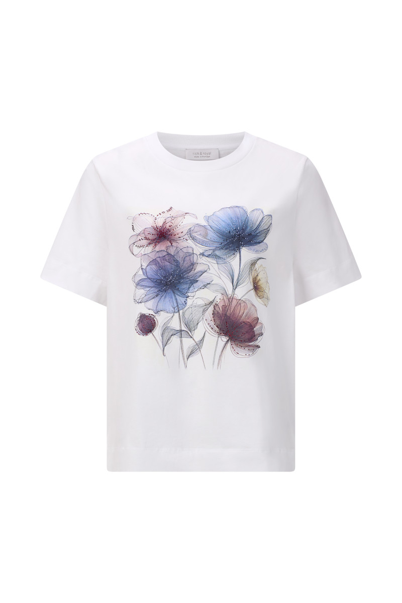 Easy Fit T-Shirt Flowers | T-Shirts halbarm | Shirts & Blusen ...