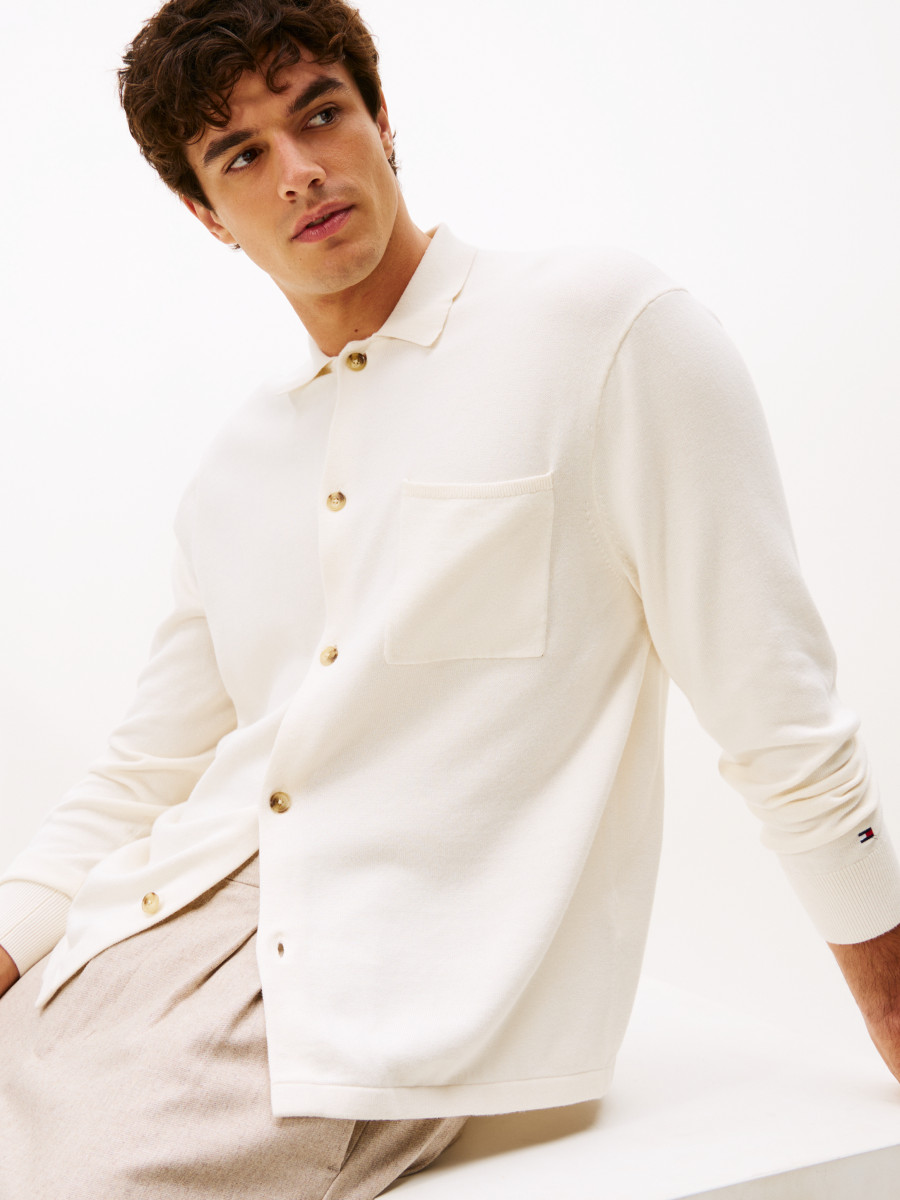 ESSENTIAL COTTON LS OVER SHIRT | Freizeithemden langarm | Shirts ...