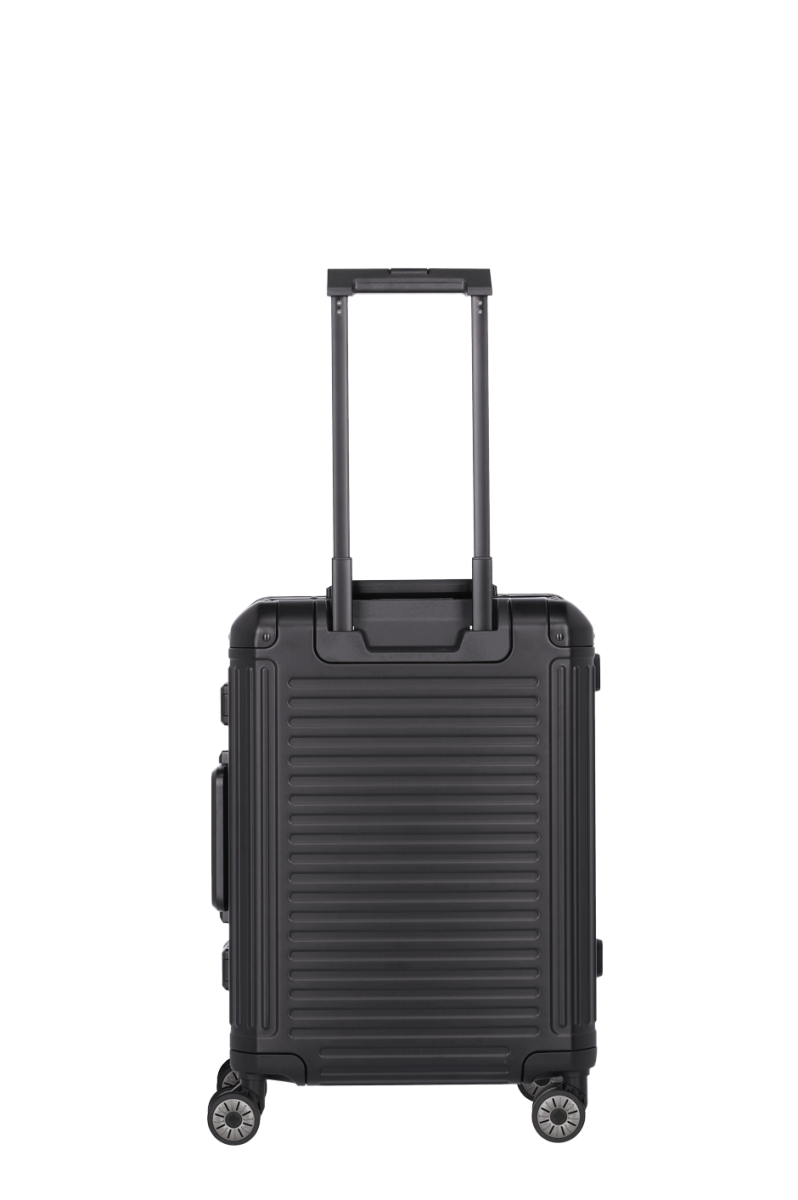 travelite NEXT 4-Rollen Trolley S Schwarz | Hartschale | KOFFER | REISE ...