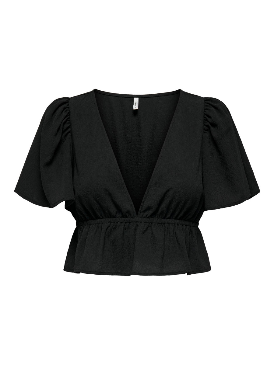 ONLNOVA LIFE VIS S/S HARPER TOP SOLID | Blusen halbarm | Shirts ...